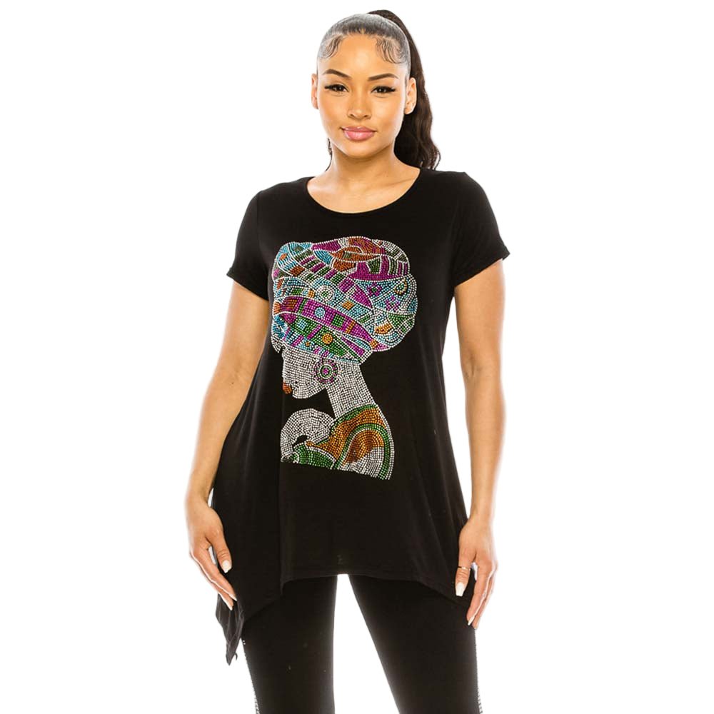 Girl Crystal Embellished Top - Especially Yours