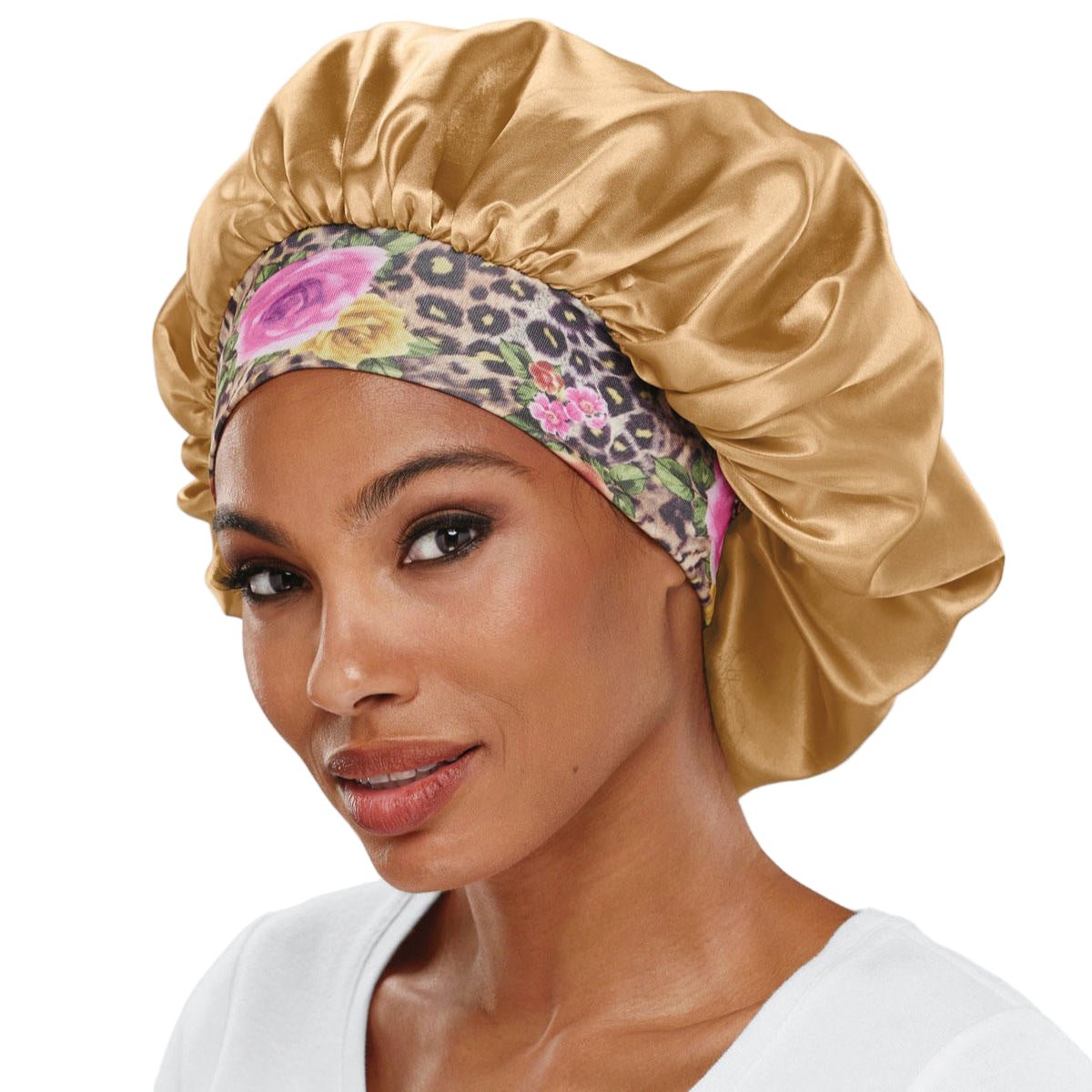 Printed Satin Sleep Bonnet - Especially Yours